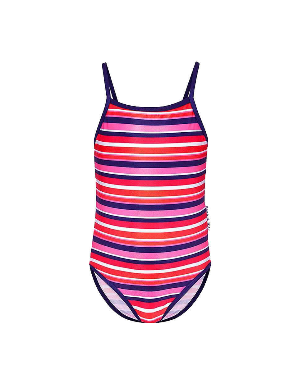 Candy Stripe Bathers | Girls Swimsuit | Swimwear Bargains